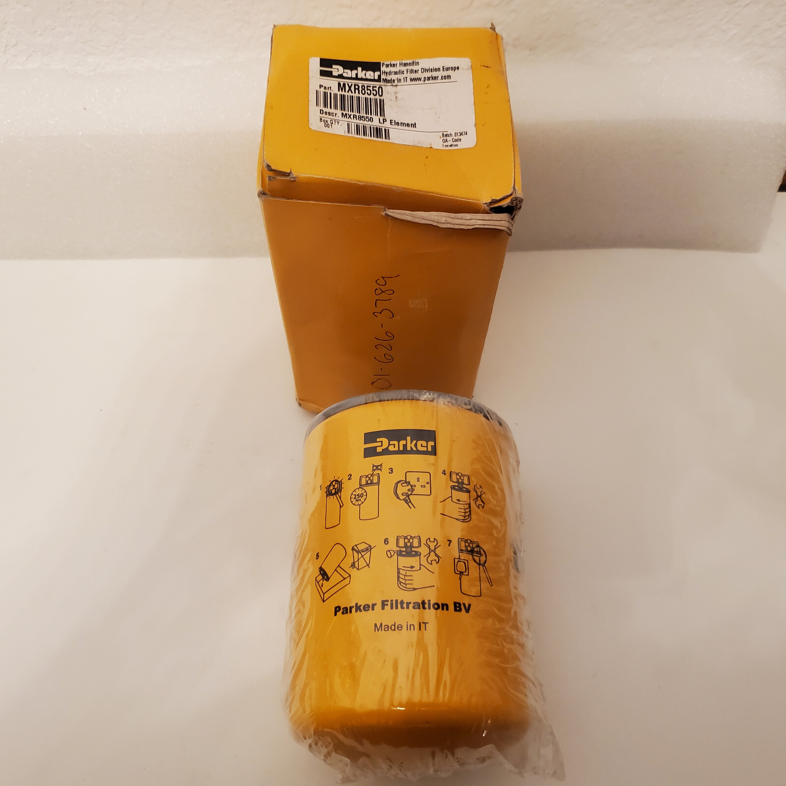 Set of 2 Parker MXR8550 Hydraulic Filter for sale online | eBay