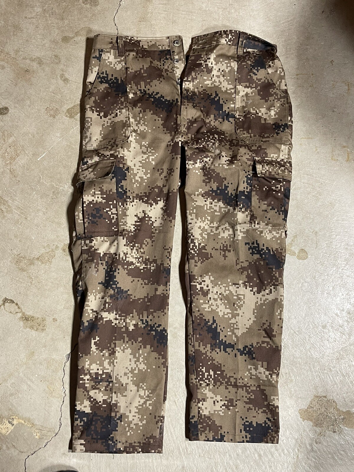 Chinese Army Desert Digital BDU Pants Size Medium (Chinese Medium) | eBay