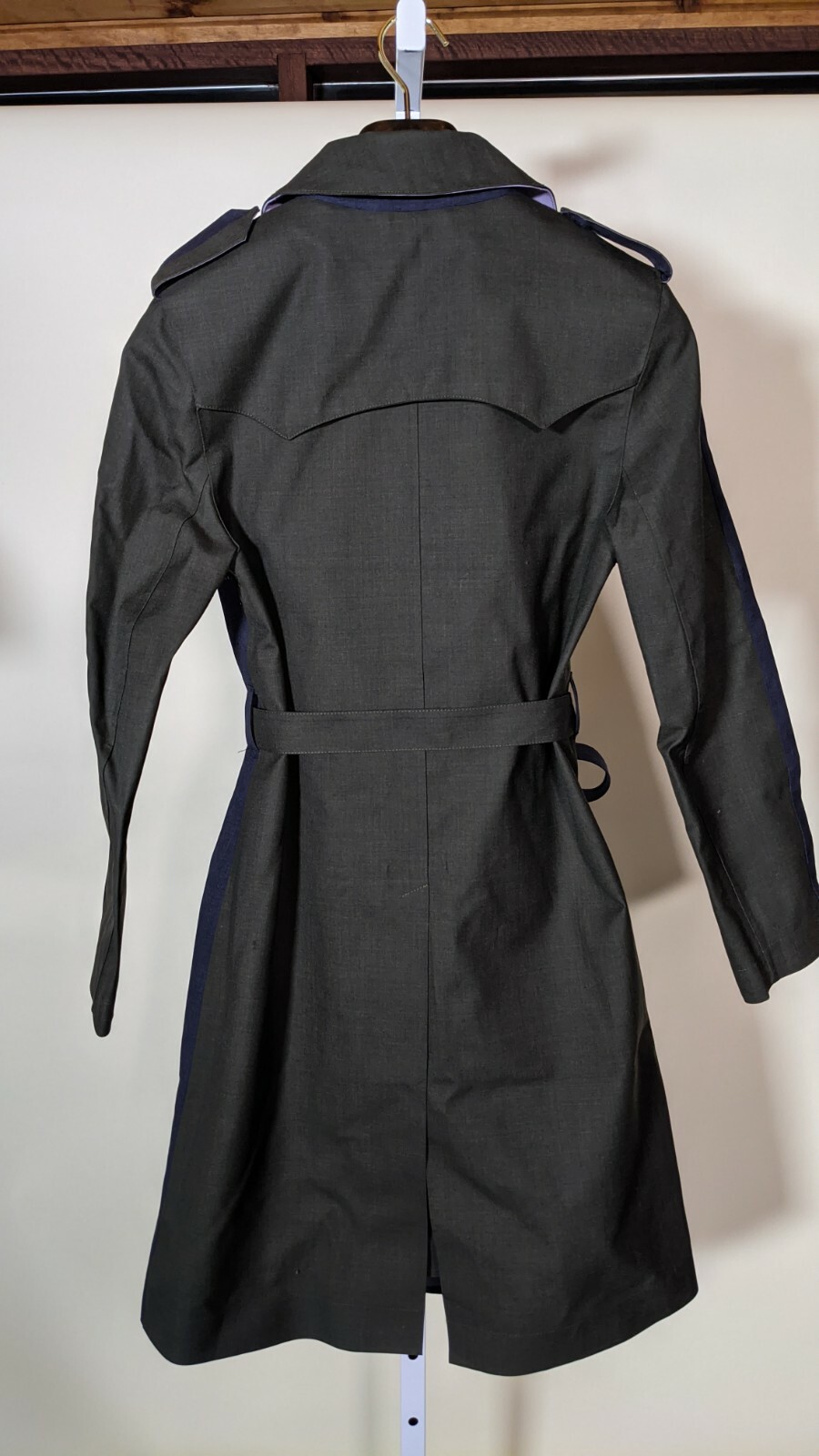 Hancock Of Scotland Wool Vulcanized Rubber 3 Color Raincoat Trench NWT ...