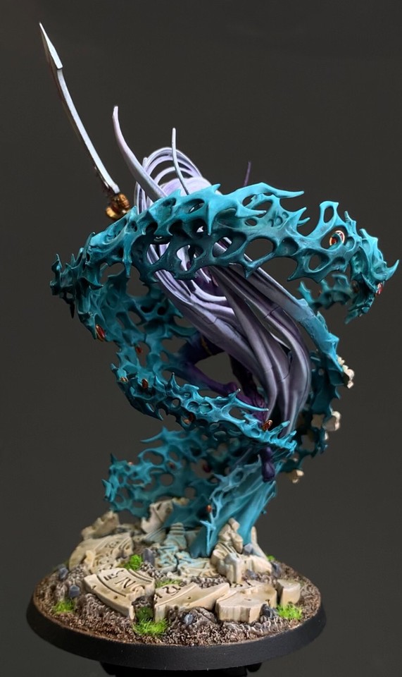 Warhammer 40K The Yncarne Ynnari Avatar God HQ Painted Eldar Aeldari ...