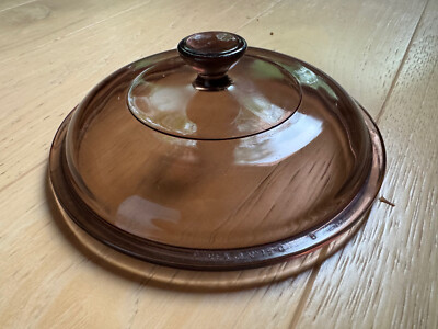 Visions Corning Ware Pyrex Amber Lid “Replacement Lid" | eBay