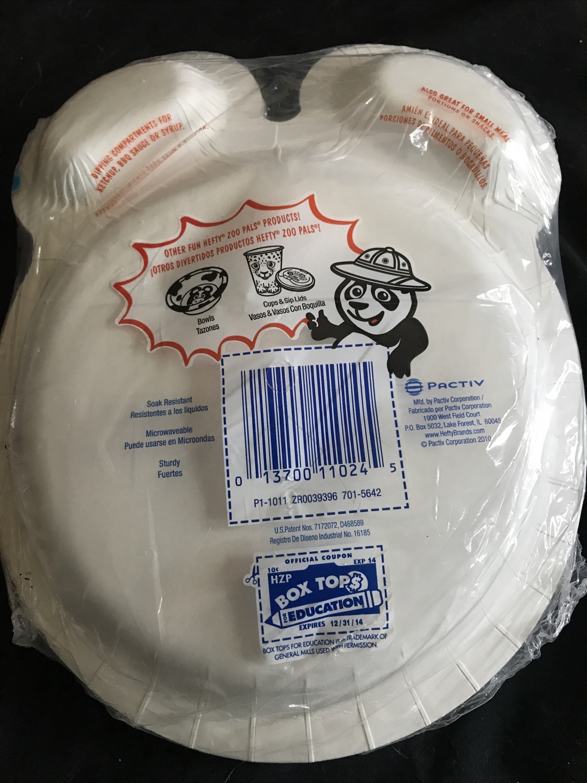 Hefty PCV11024 Zoo Pals Rainforest Plates - 20 Count for sale online | eBay