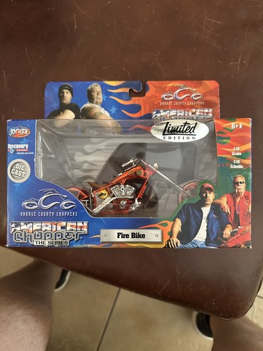 Joy Ride OCC American Chopper Fire Bike red Chase | eBay