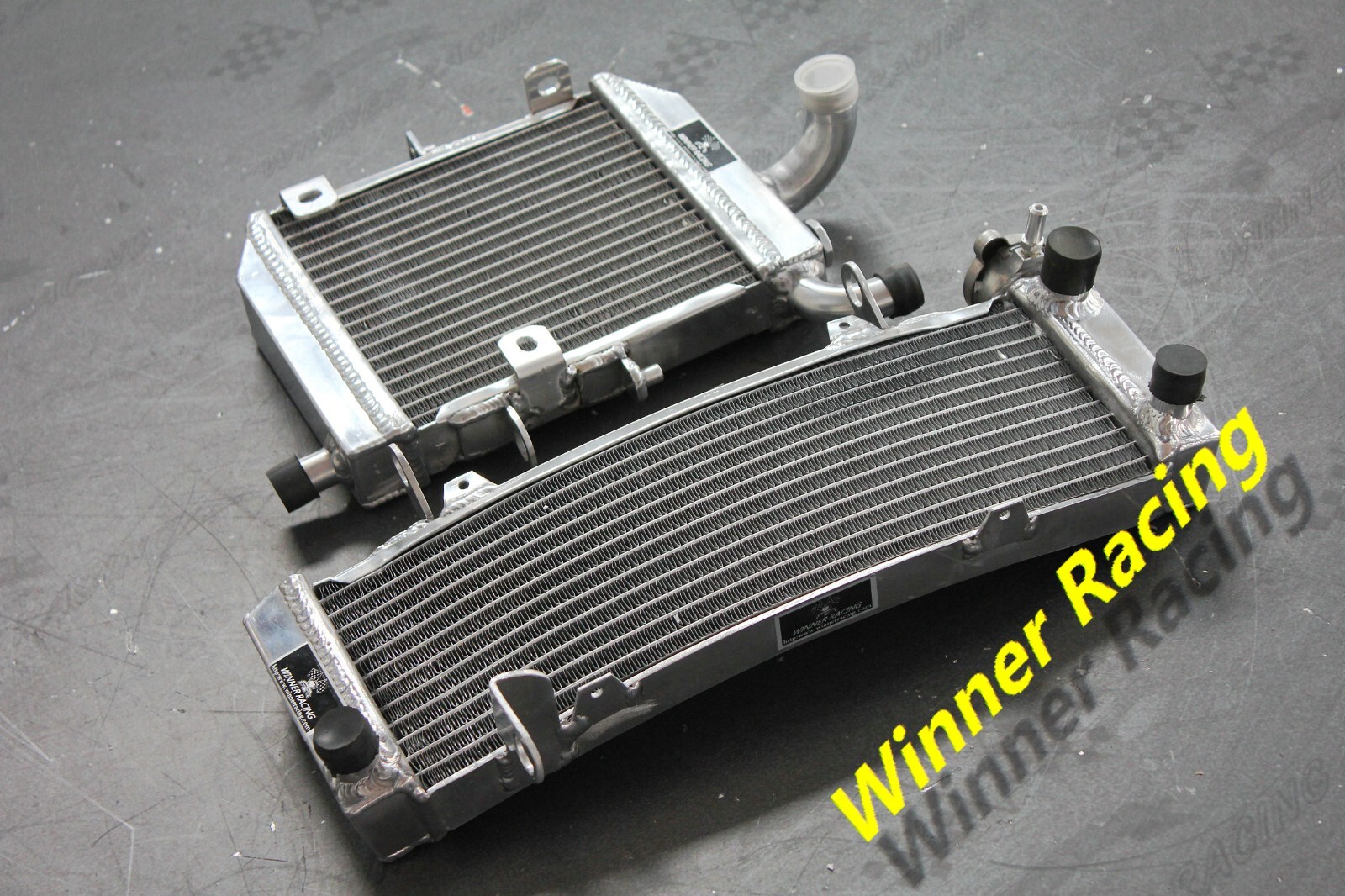 upper&lower aluminum radiator for HONDA VFR 400 NC30 1989-1996 high ...
