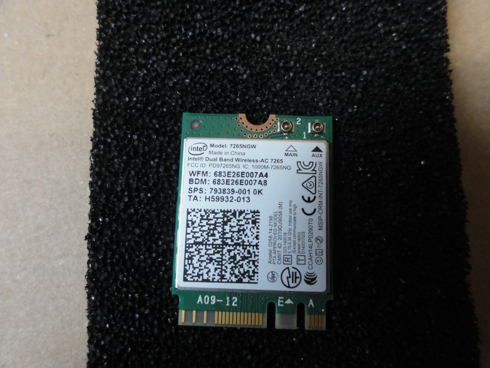 Intel dual Band Wireless-ac 7265 Netzwerkadapter M.2 online kaufen ...