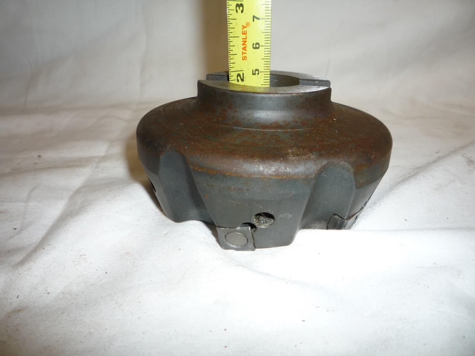 80mm Shell Face Mill with Six Carbide Inserts - 27mm Arbor | eBay UK