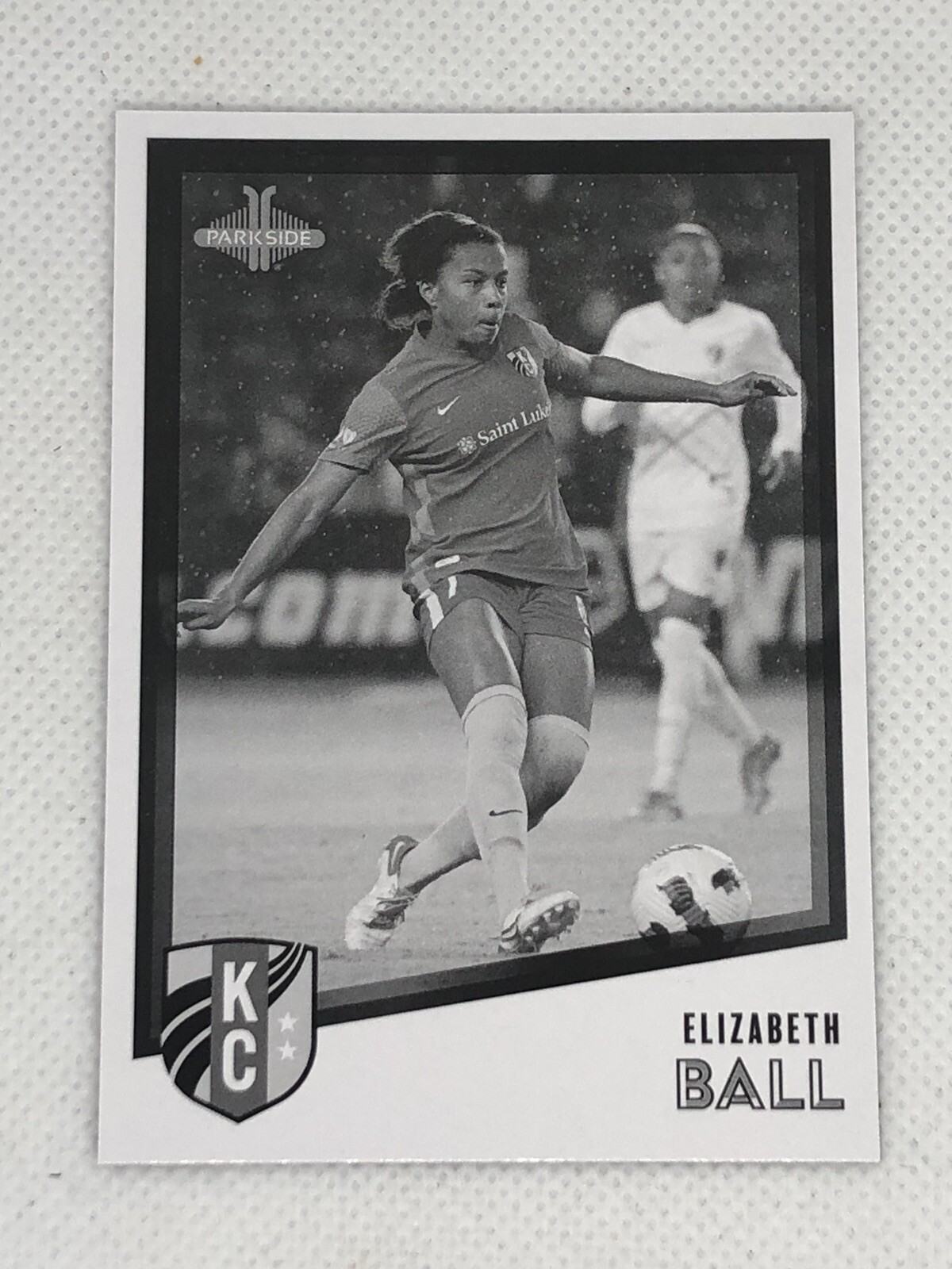 2023 Parkside NWSL V1 | #135 Elizabeth Ball Kansas City Current | Black ...