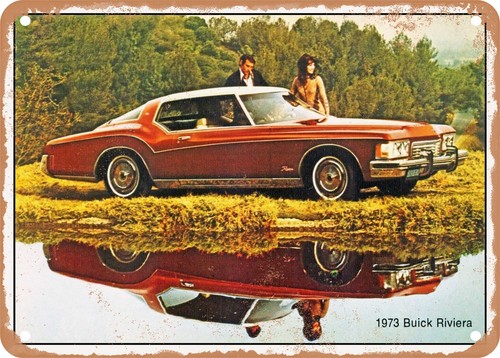 METAL SIGN - 1973 Buick Riviera Vintage Ad | eBay