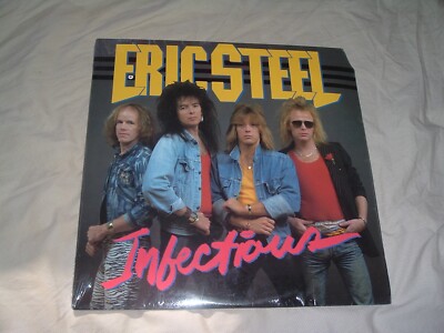 ERIC STEEL Infectious '89 SEALED !!! ORIGINAL US 1st press LP | eBay