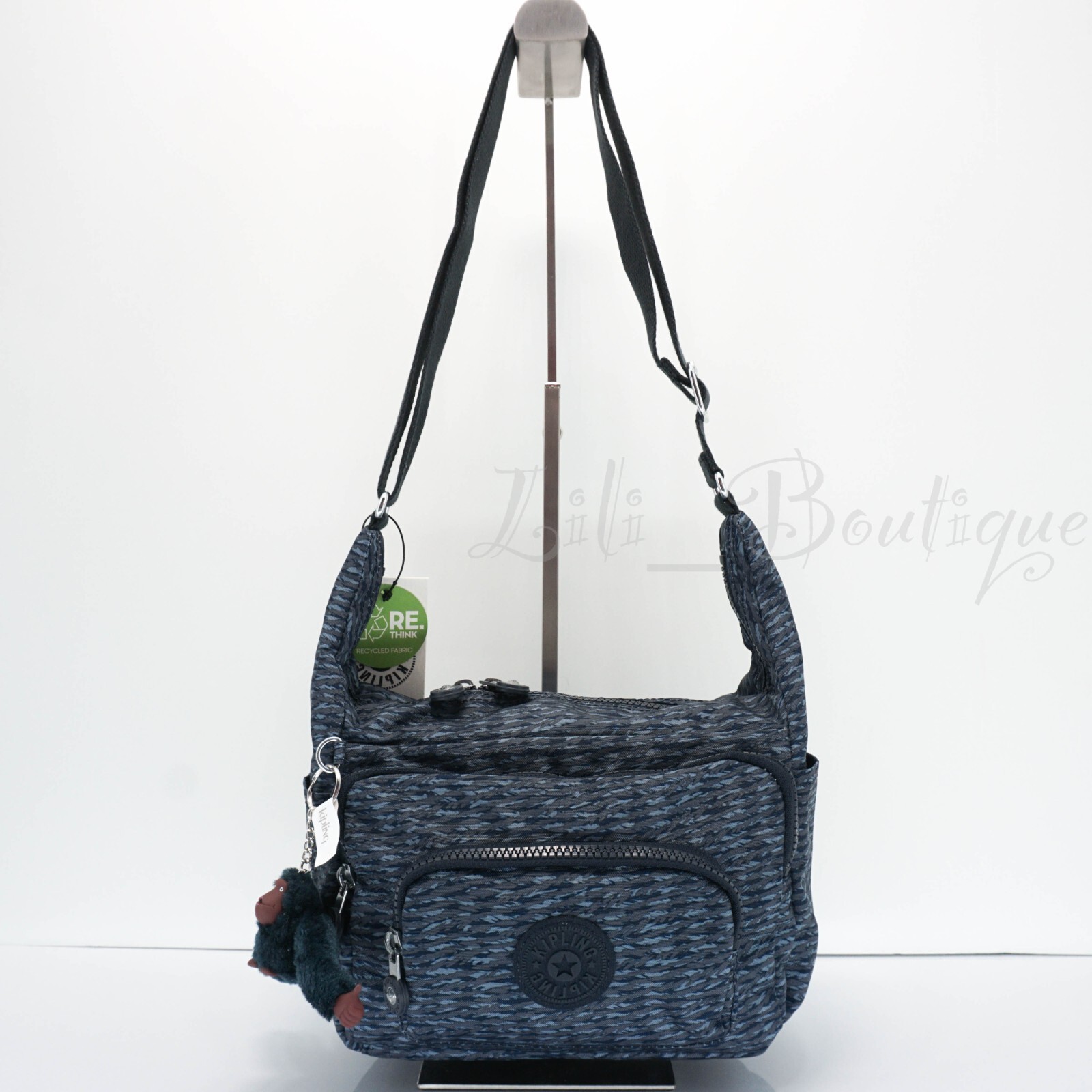 Kipling Erica S Small Tote Crossbody Bag Purse Polyester KI2000 ...