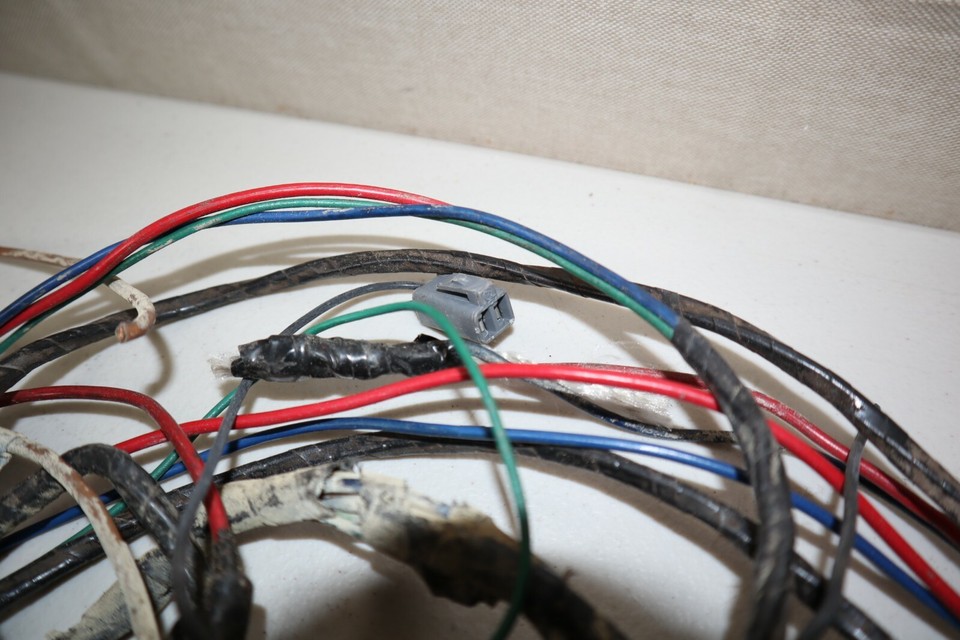 Original GM Power Top & Front End Wiring Harnesses for 56-58 Corvette ...