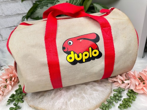 Vintage 1986 Lego Duplo Duffle Storage Bag & Actual Toy Set | eBay
