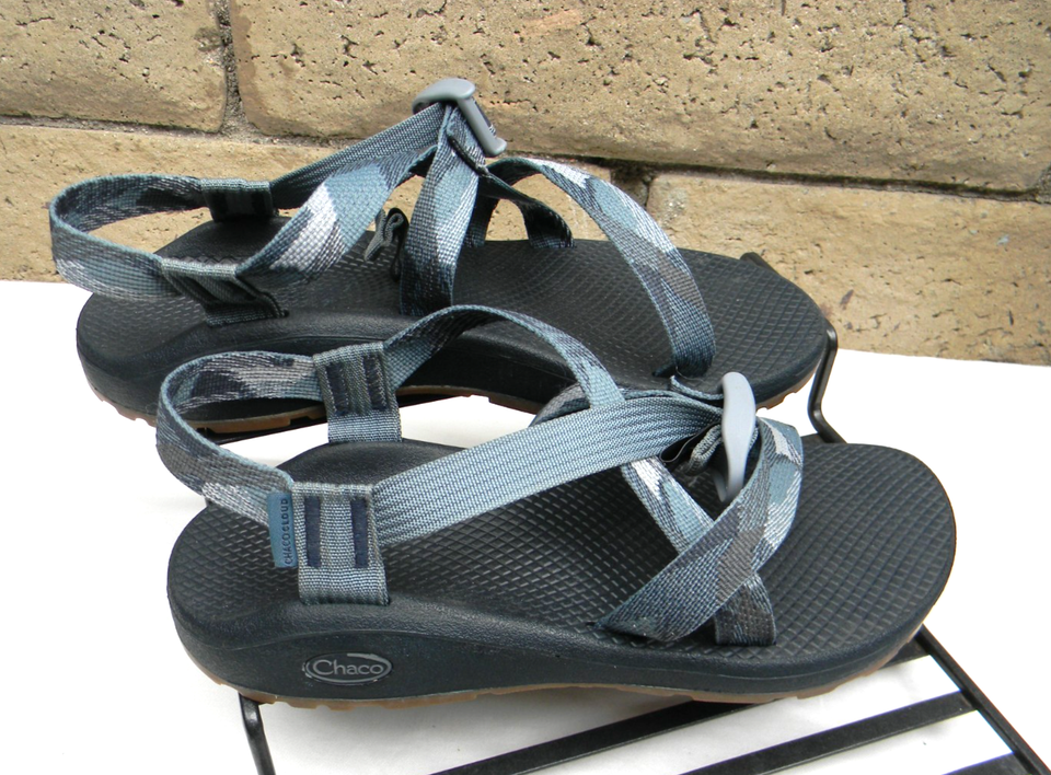 CHACO Z2 Classic Toe Loop Adjust Strap Sport Comfort Sandals Blue Women ...