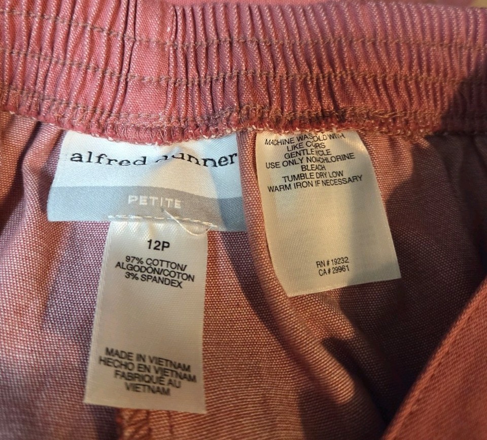 Alfred Dunner Women's Pants size 12P | eBay