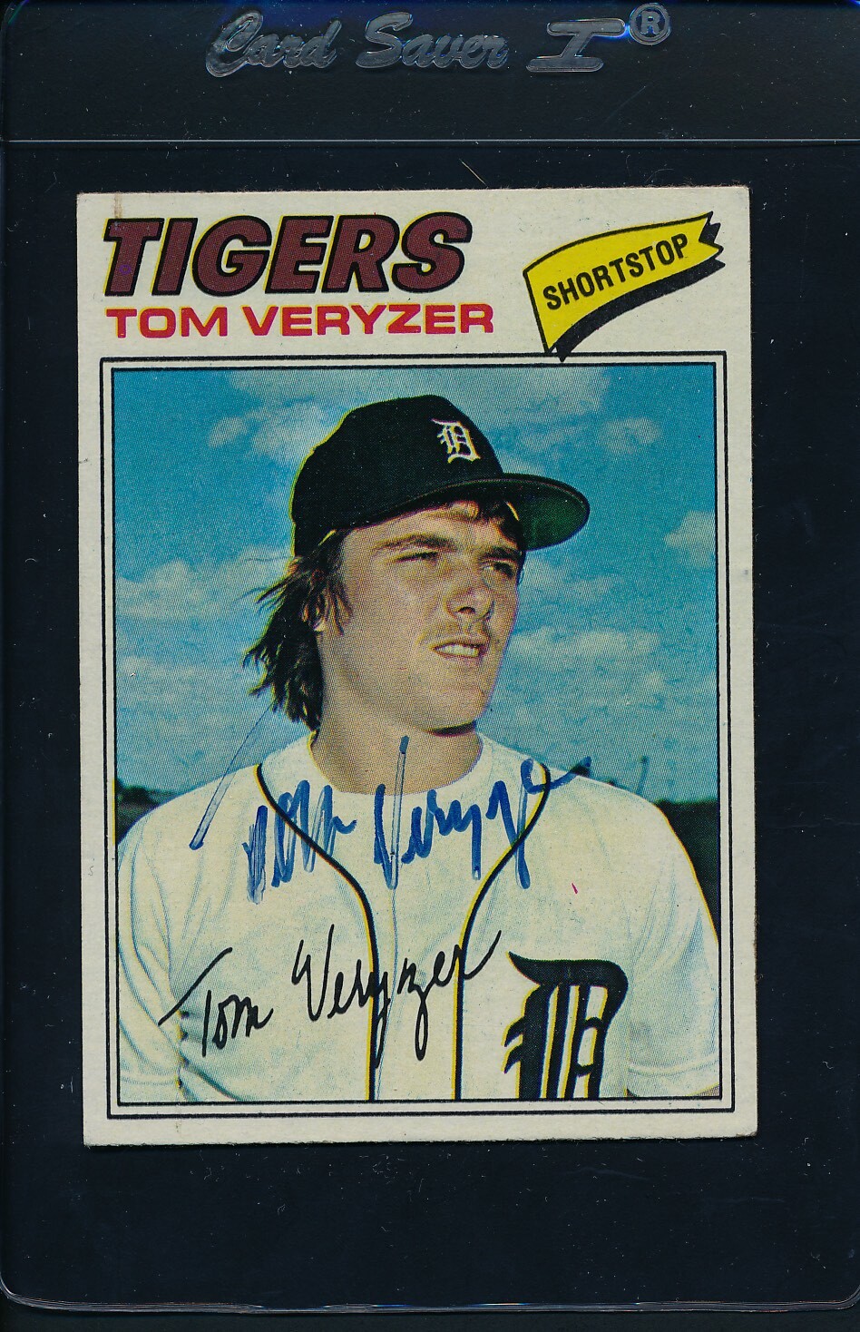 1977 Topps #145 Tom Veryzer Tigers Signed Auto *6125 | eBay