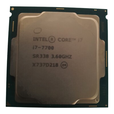 Intel Core i7-7700 3.60GHz Socket LGA1151 Processor CPU SR338 ...