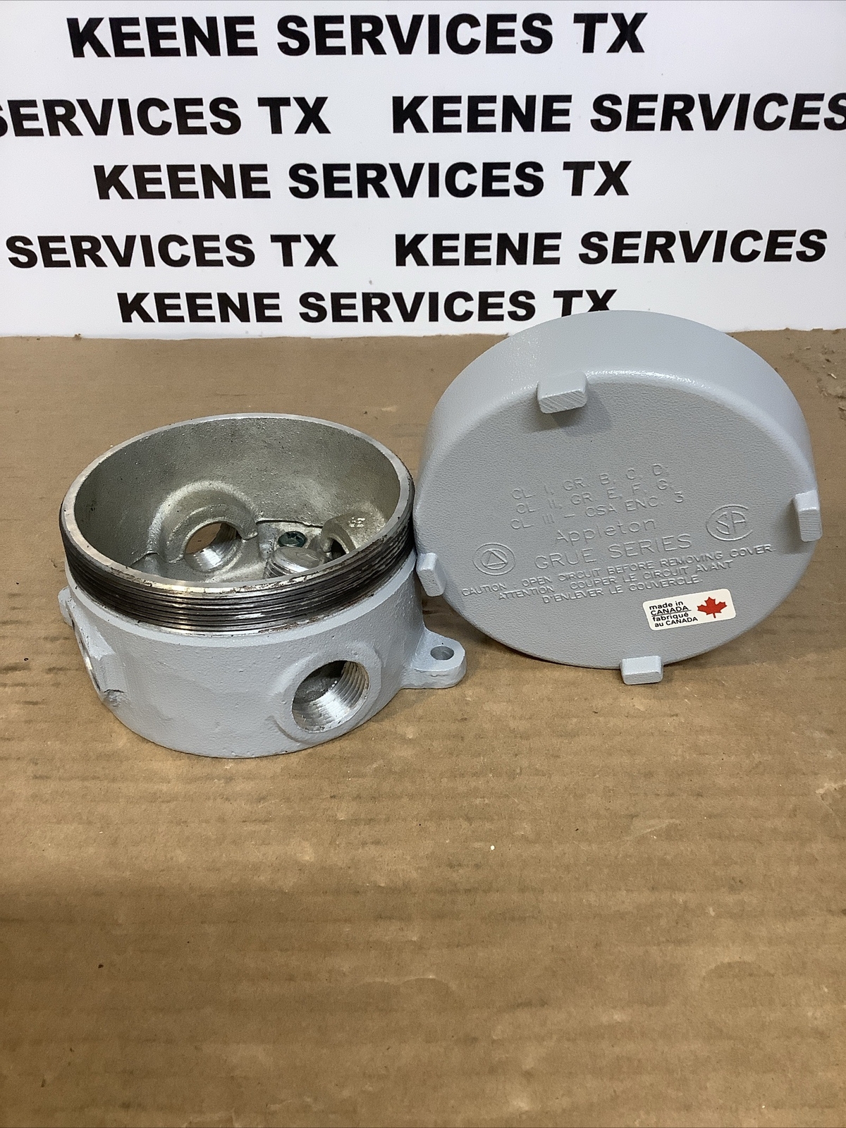 Appleton 3/4” Universal Junction Box With Cover Gru Series | eBay