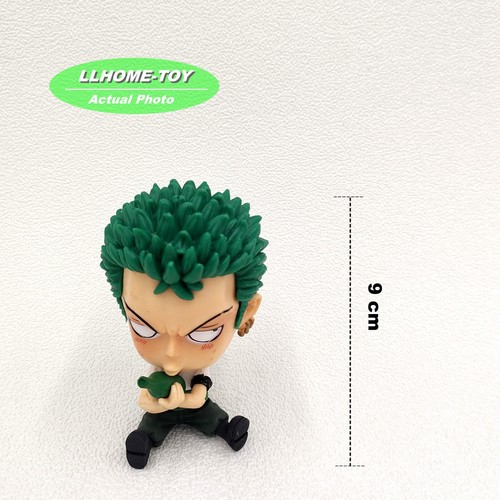 Anime OP Roronoa Zoro drunk Big Head Cute PVC Figures Action Toy Gift ...