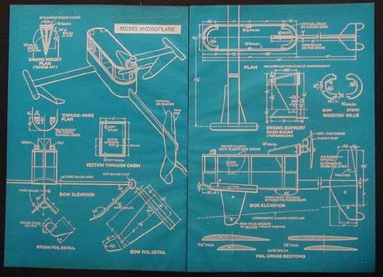 24" Model Hydrofoil pusher prop drive How-To build PLANS | eBay