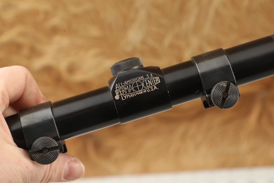 Lyman 1" Rifle Scope, 3x Perma Center All-American, Fine Crosshair ...
