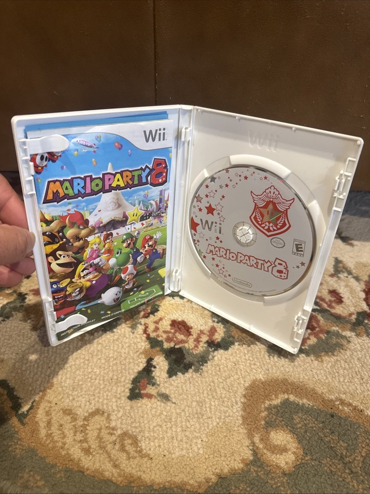 Mario Party 8 Wii (Nintendo Wii, 2006) CIB Tested & Works Complete with ...
