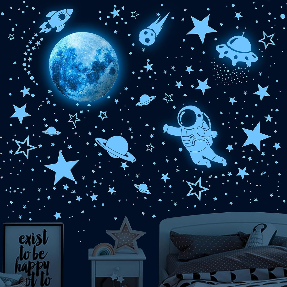 Glow In The Dark Decals For Ceilings | Shelly Lighting