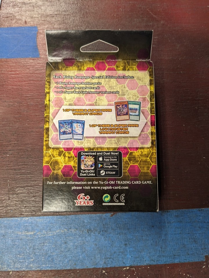 Rising Rampage Special Edition Pack SE Yu-Gi-Oh (3 Packs Inside) | eBay