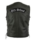 OLD SCHOOL Top Rocker Patch 12"x3" | Old English Embroidered Iron On ...