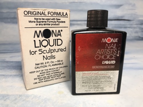 VINTAGE Mona Liquid for Sculpted Nails - 2oz Bottle | eBay