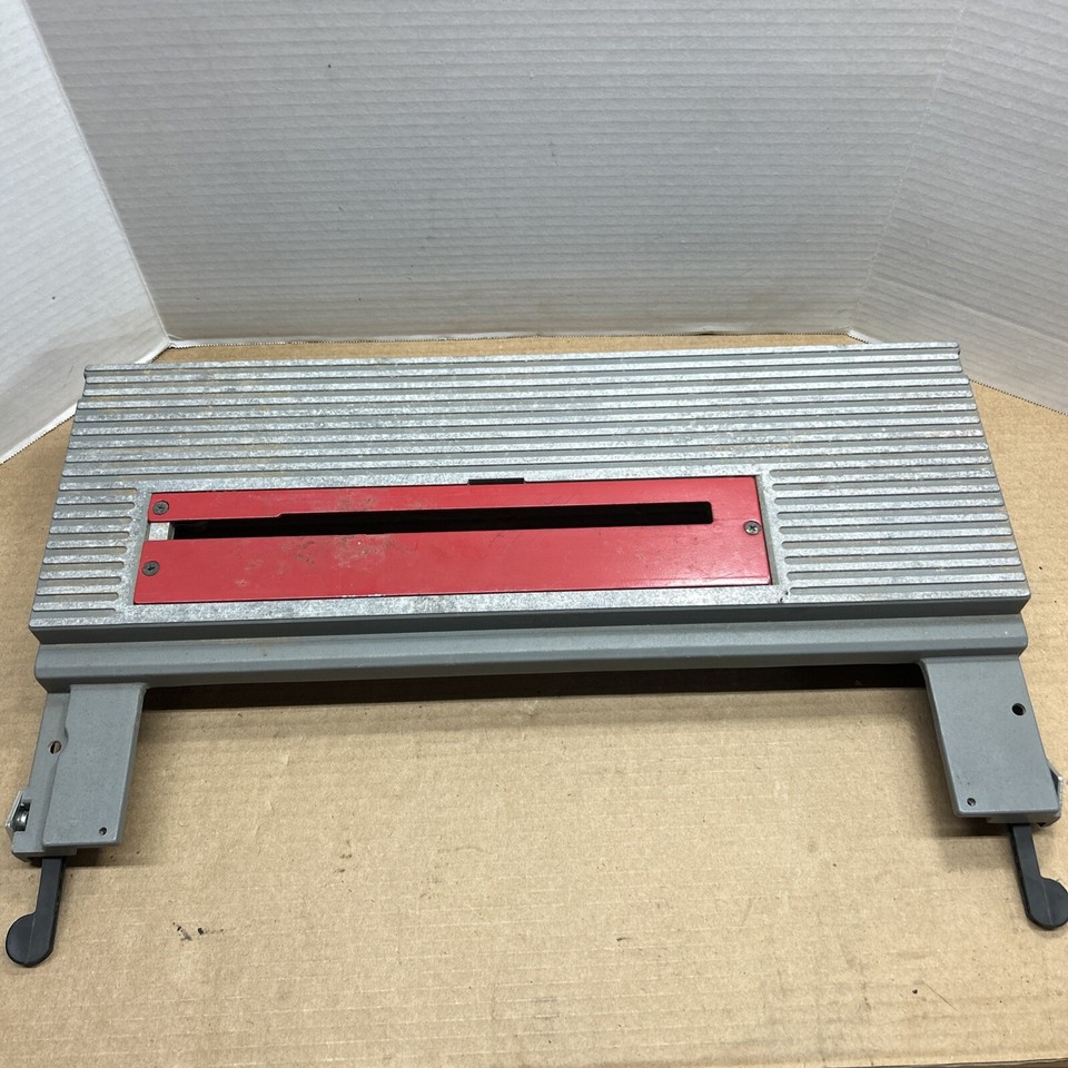Ryobi 10" Table Saw BT3000 BT3100 Table Top With Throat Plate | eBay