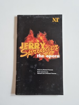 Jerry Springer The Opera Michael Brandon Sally Bourne Guy Porritt ...