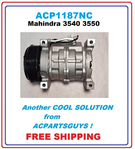 AC OEM Subros COMPRESSOR 10S13C Mahindra 3540 3550 1203AA0391N 647100 ...