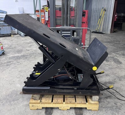 JTEC Hydraulic Lift Tilt 44x25” Table_45-Deg. Max Tilt_2,000lbs Cap ...