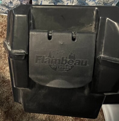Flambeau Outdoors Hard Black Storage Box | eBay