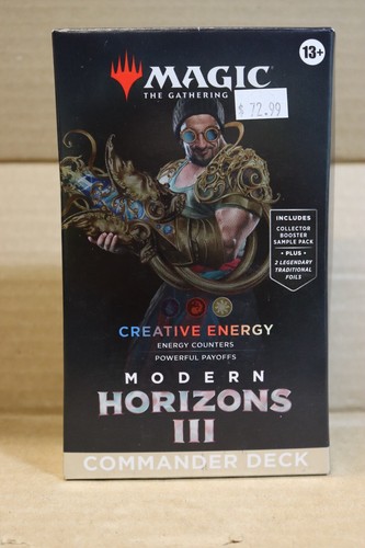 NEW Magic The Gathering Modern Horizons 3: Creative Energy Commander ...