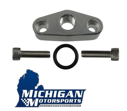 ICT Billet 551623 LS Gen 4 Valley Pan Oil Port 5.3 6.0 6.2 LS2 LS3 LS7 ...