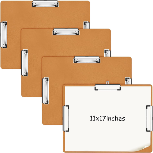 4 Pcs 11X17 Clipboard Three Clip Tough Extra Large Clipboard Horizontal Clipboar 313057756760| eBay