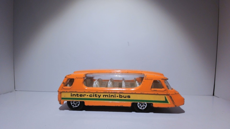 Vintage Corgi Hi-Speed Mini-Bus #701 Inter-City Mini-Bus Orange Diecast ...