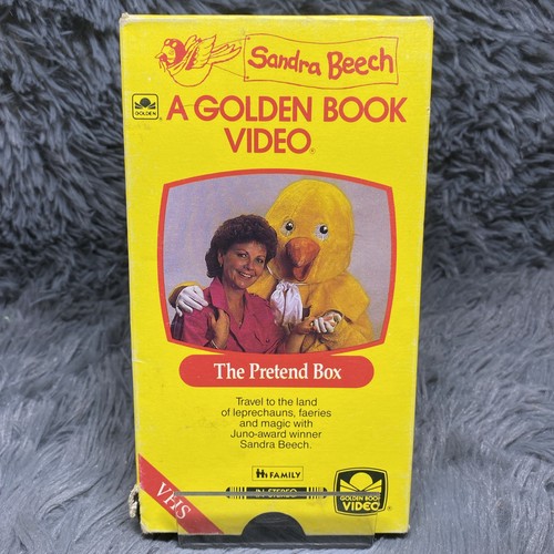 Sandra Beech: The Pretend Box VHS Tape 1986 A Golden Book Video Kids ...