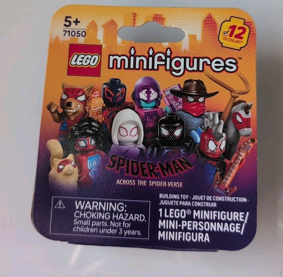 LEGO Spider-Man: Across The Spider-Verse Web-Slinger Minifigure CMF ...