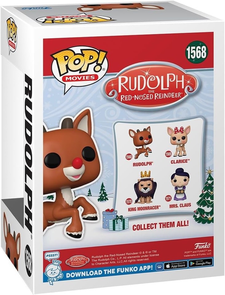 Funko Pop! Movies: Rudolph – Rudolph - (Flying ) - Rudolph The Red ...