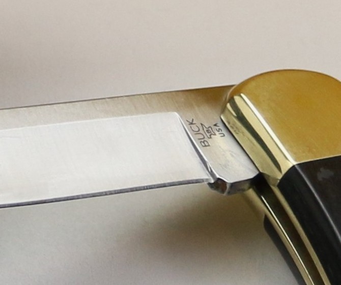 Buck Drop Point 110 Folding Hunter Knife 0110BRS6-B 420HC USA Made ...