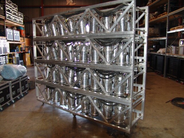 PRT double hung Par Can Fixture Stage Lighting Pre Rig Truss Production ...