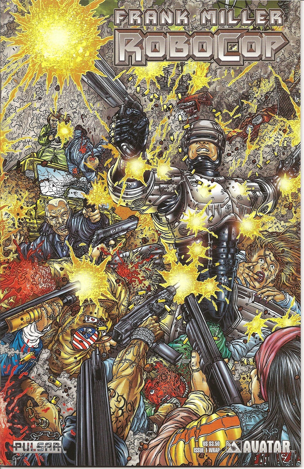 Frank Miller's RoboCop (Avatar) #1-A, Wrap Around Cover Art- Juan Ryp | eBay