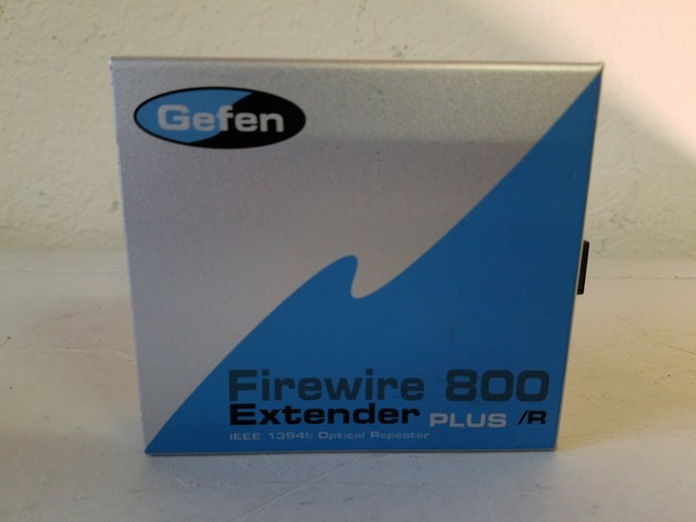 Gefen FireWire 800 Extender Plus S. IEEE 1394b Optical Repeater for ...