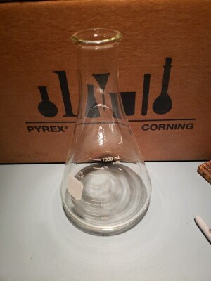 Corning PYREX Glass 5320-1L Heavy Wall Filtering Flask - 6pack | eBay