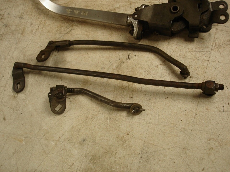 1965 OLDSMOBILE 442 OEM HURST ITM 4 SPEED SHIFTER & LINKAGE RODS & ARMS ...