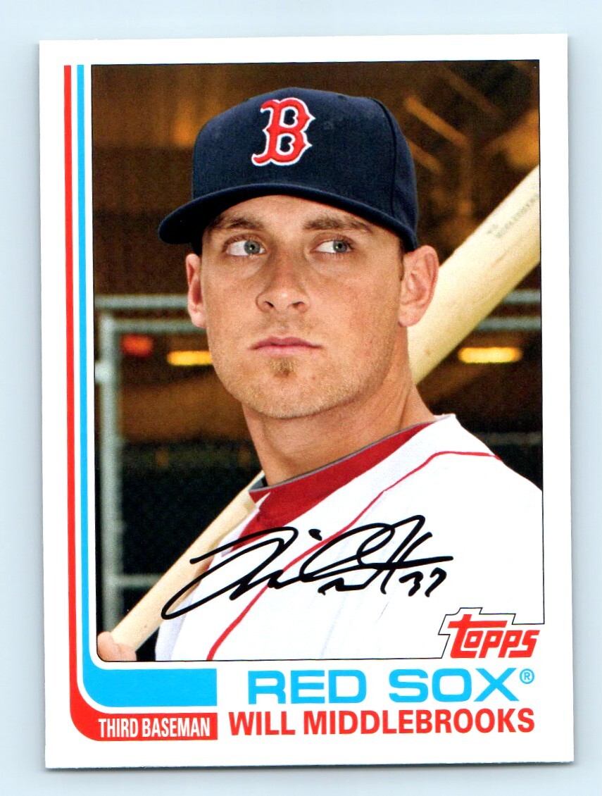 2013 Topps Archives Will Middlebrooks Boston Red Sox #81 | eBay