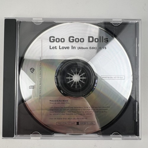 RARE 2006 PROMO CD! The Goo Goo Dolls – Let Love In - Warner PRO-CDR ...
