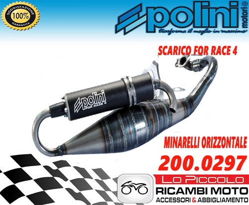 MARMITTA POLINI FOR RACE 4 MALAGUTI F12 PHANTOM F15 F10 F12 R | eBay